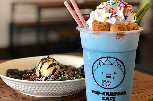 Pop Cartoon Cafe Delivery in Manila - Klook Philippines Philippines